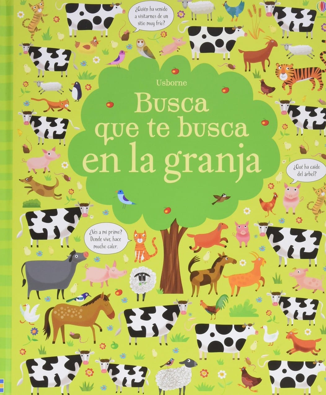 Busca que te Busca en la Granja, de Kirsteen Robson - Reseña en Pekeleke