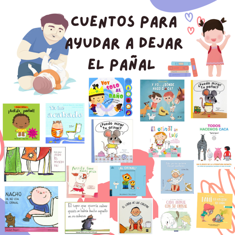 Cuentos para dejar el pañal: más de 10 libros el control de esfínteres